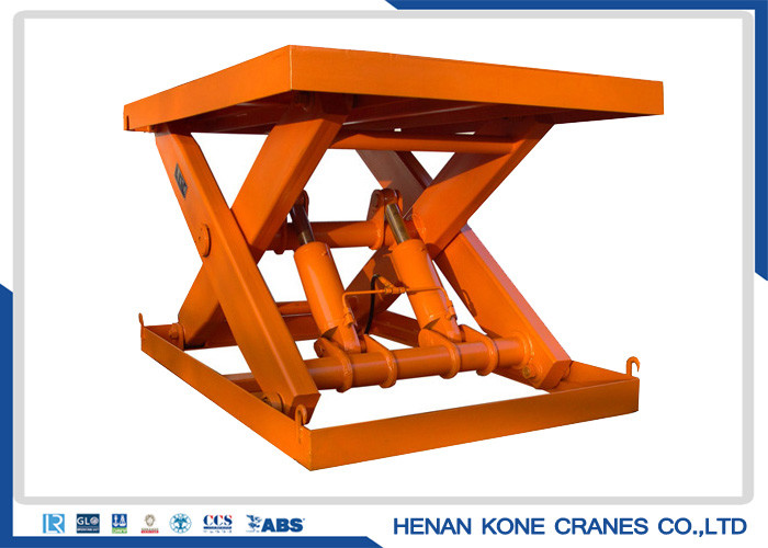 Hydraulic Portable Cutting Fork 600kg Aerial Lifting Platform